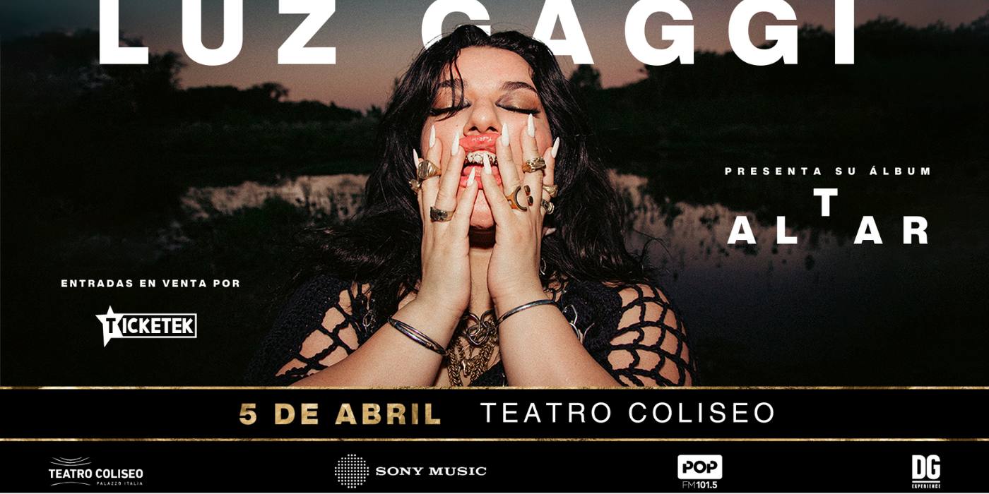 Luz Gaggi presenta su nuevo álbum en el Teatro Coliseo – DG Experience